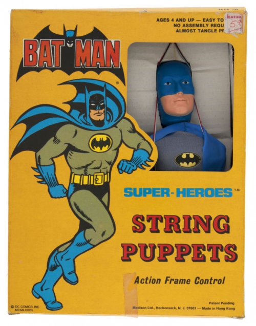 Super-Heroes String Puppets – Brian.Carnell.Com